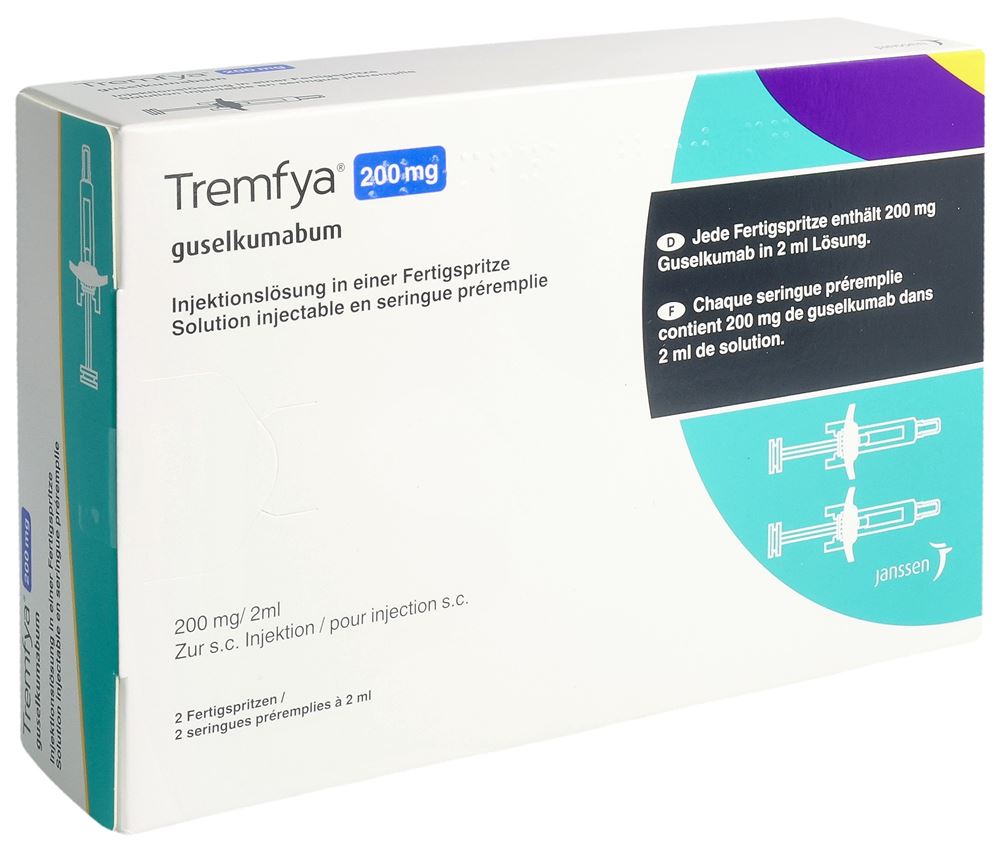 TREMFYA Inj Lös 200 mg/2ml Fertigspritze Fertspr 2 ml | Coop Vitality ...